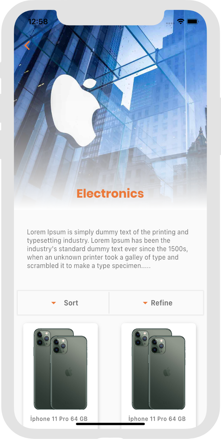Flutter eCommerce App Flutter by XamDesign | CodeCanyon